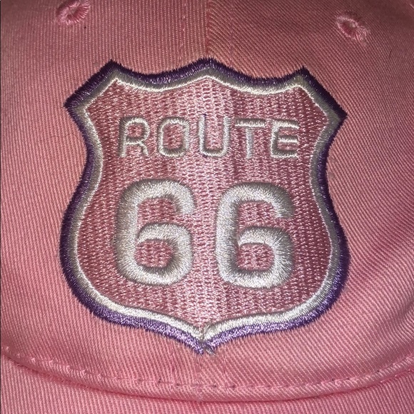 Accessories | Free W A 1 Item Pink Route 66 Ball Cap | Poshmark